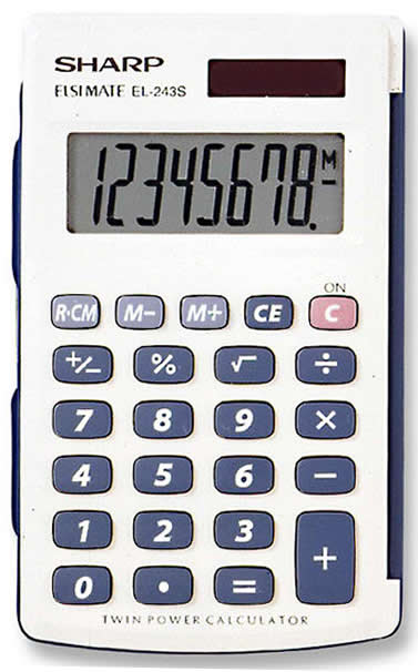 Abacus Calculators | Sharp EL243S