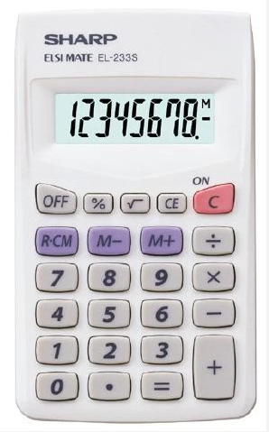 Abacus Calculators | Sharp EL-233SB